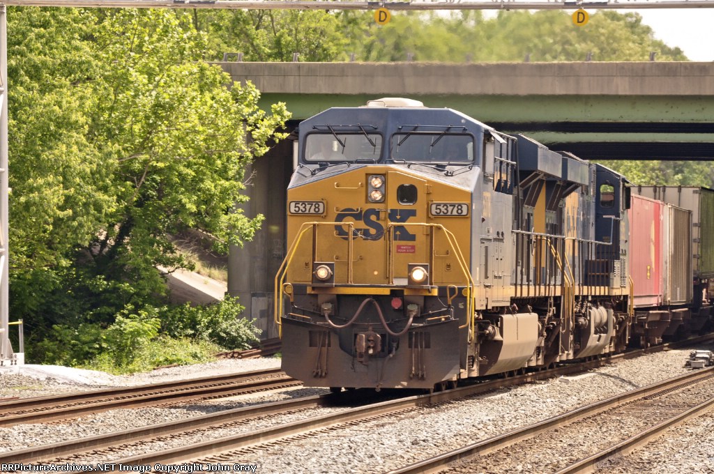 L173-21 with CSXT 5378(ES44DC) & CSXT 5395(ES44DC)